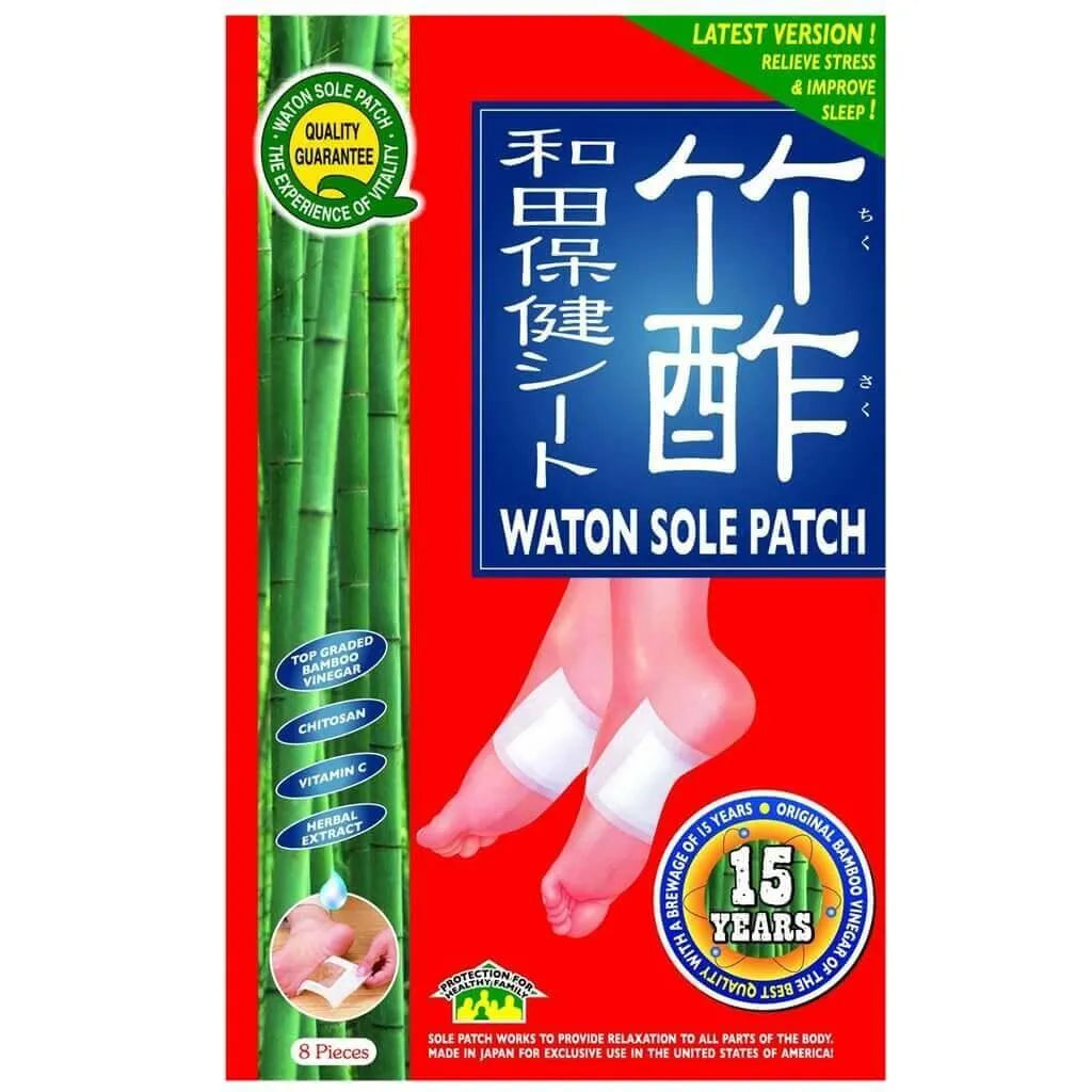 Waton Sole Foot Deep Cleansing Patch (8 Patches) – New Green Nutrition