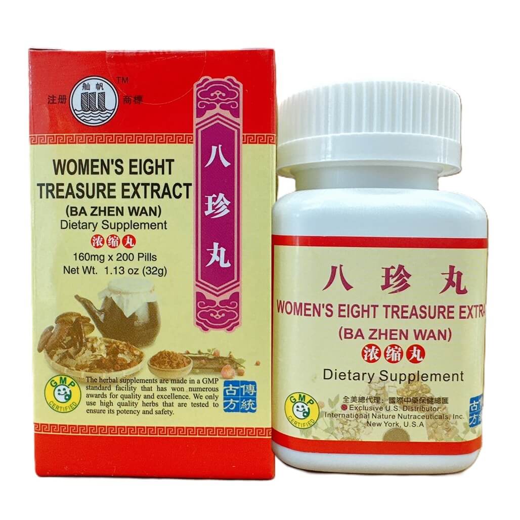Women's Eight Treasure Extract (Ba Zhen Wan) Extra Concentrated (200 P – New Green Nutrition