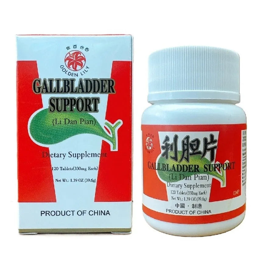 Gallbladder Support Formula, Li Dan Pian (120 Tablets) – New Green Nutrition
