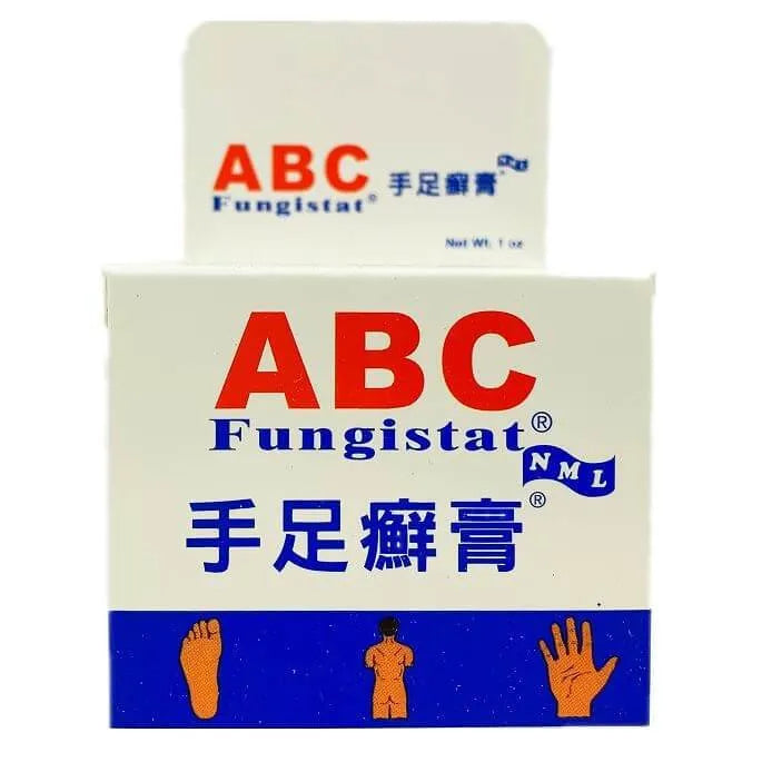 ABC Fungistat, All Natural Herbal Cream for Itchy Skin (1 oz.) – New ...