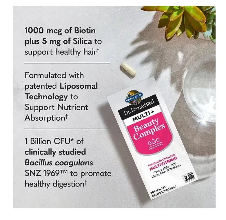 Dr. Formulated Multi Plus Beauty Complex (30 Capsules) – New Green Nutrition