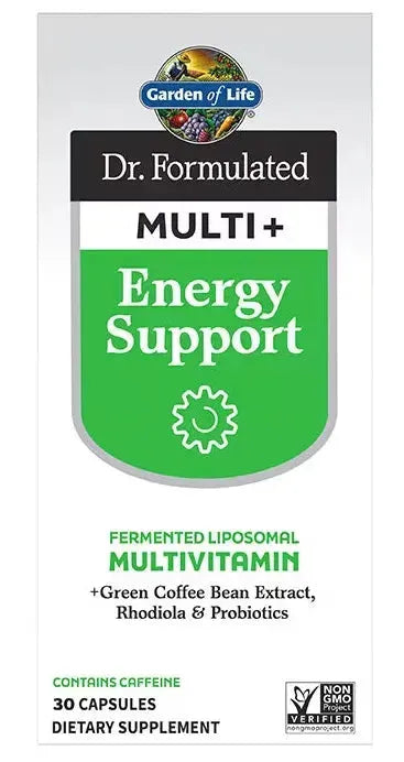 Dr. Formulated Multi Plus Energy Support (30 Capsules) – New Green ...