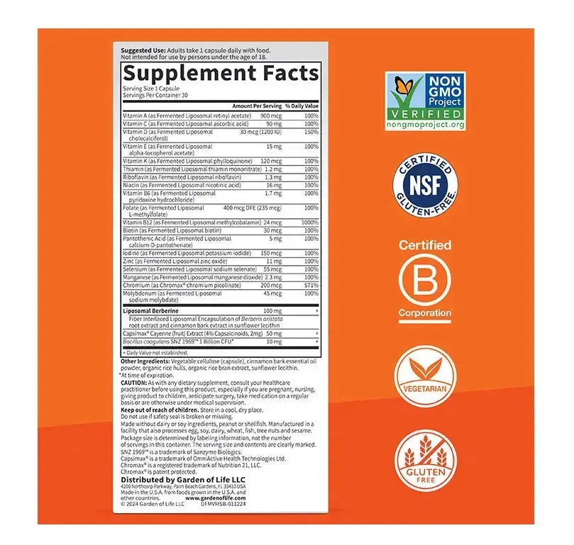 Dr. Formulated Multi Plus Metabolism Support (30 Capsules) – New Green ...