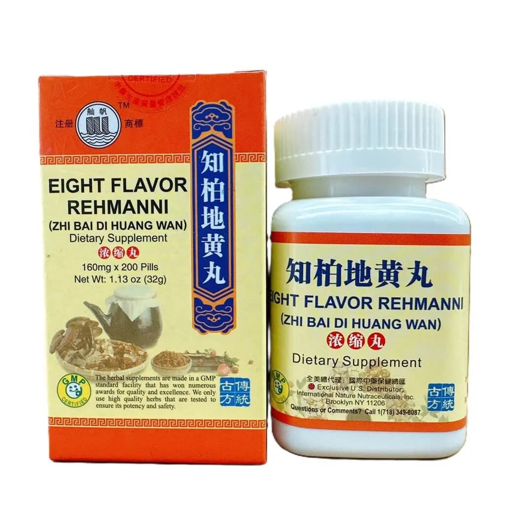 Eight Flavor Extract (Zhi Bai Di Huang Wan) Extra Concentrated (200 Pi ...