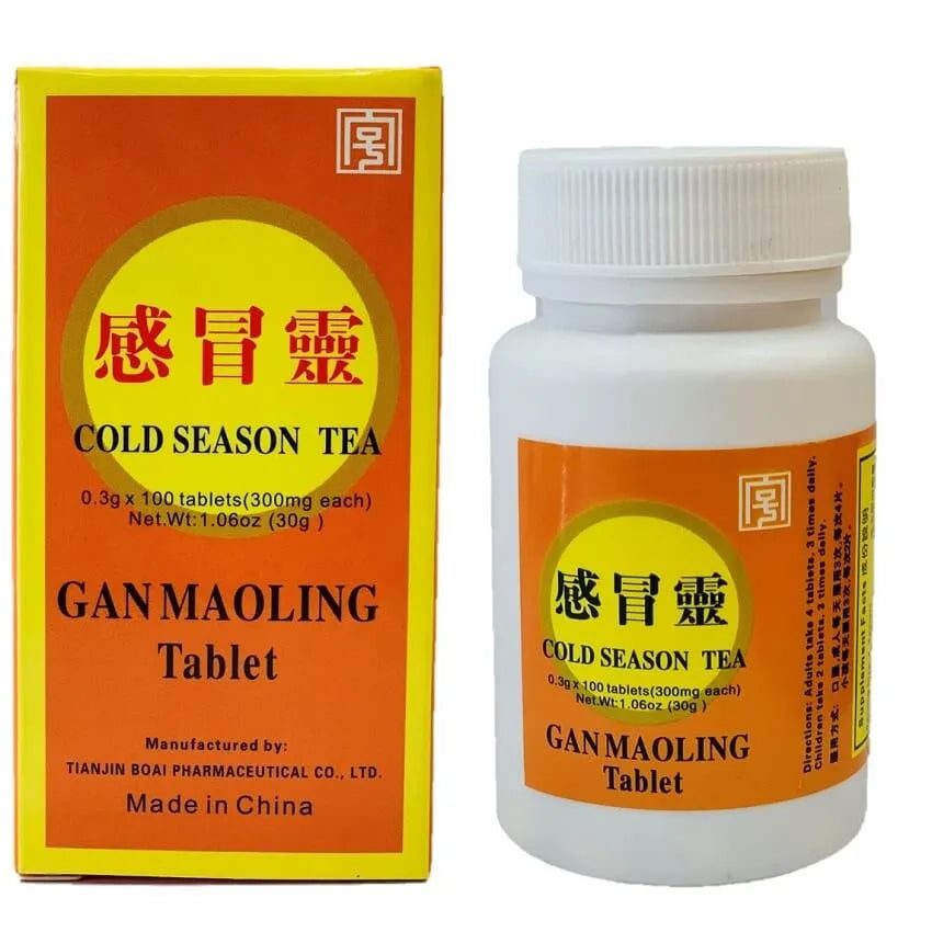 Gan Mao Ling, Cold Season Support (100 Tablets) – New Green Nutrition