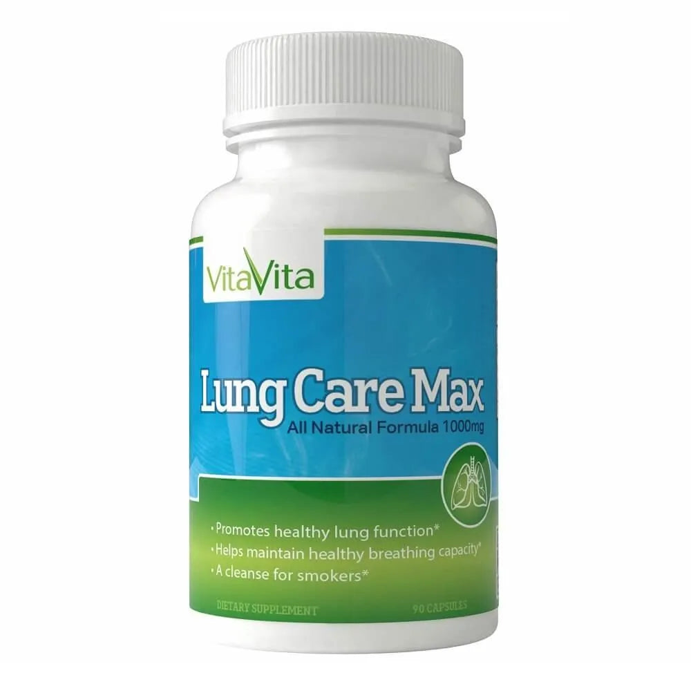 Lung Care Max, Special Antioxidant Lung Formula (90 Capsules) – New ...