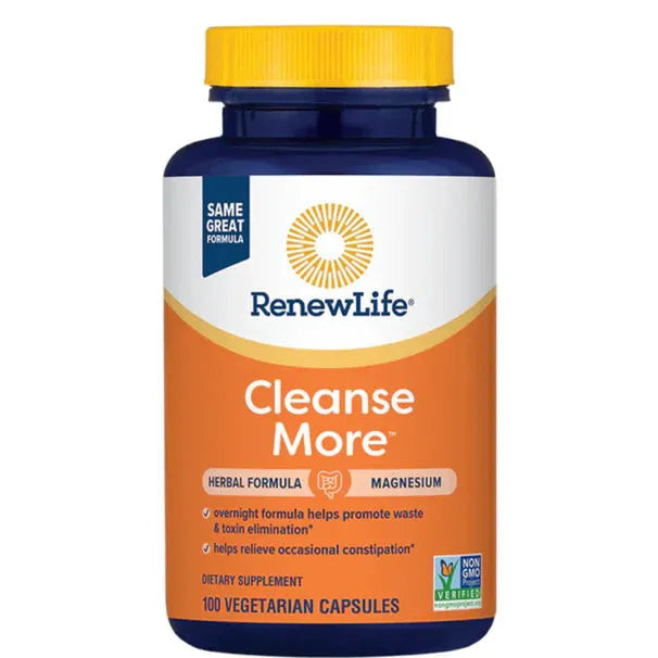 Renew Life Cleanse More (100 Vegetarian Capsules) – New Green Nutrition