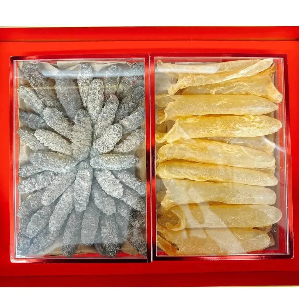 Wild Caught Dried Sea Cucumber Plus Fish Maw Premium Gift Box Set – New ...